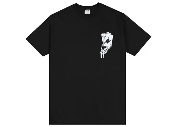 FTP Poker Tee Shirt - Black