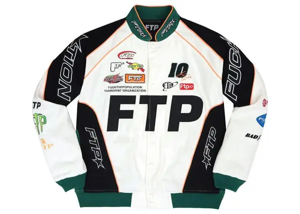 FTP Pitcrew Jacket - White