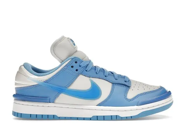 Nike Dunk Low Twist Sneakers - Photon Dust/white/university Blue
