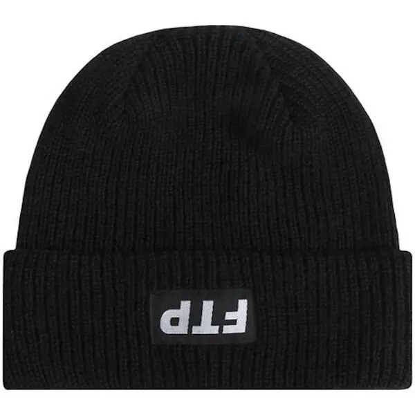FTP Upside Down Logo Beanie - Black