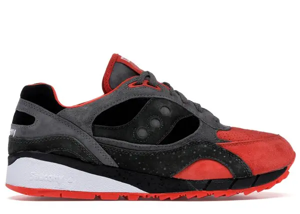 Saucony Shadow 6000 Premier Life On Marsin Sneakers - Grey/red