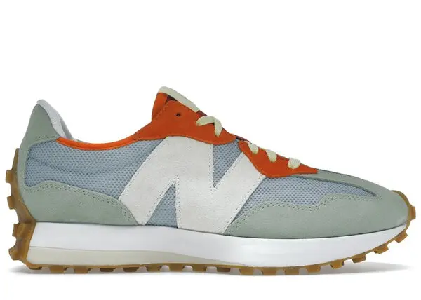NEW BALANCE 327 Todd Snyder Farmer's Market Pineapplein - Storm Blue/light Grey