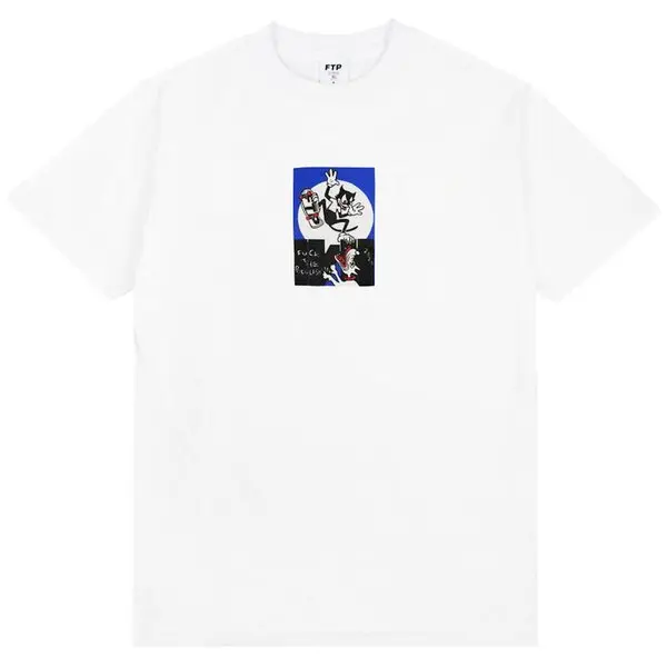 FTP Cats Tee Shirt - White