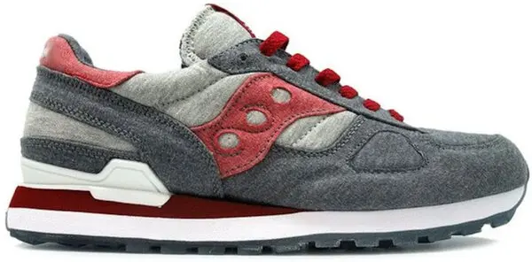 Saucony Shadow Sneakers - Grey/red