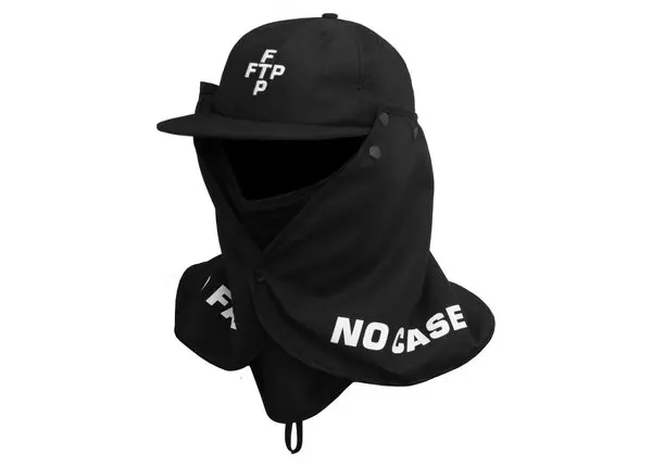 FTP Facemask Cross Logo Cap - Black