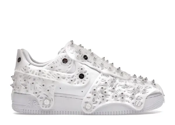 Nike Force 1 Low Swarovski Retroreflective Crystals - White