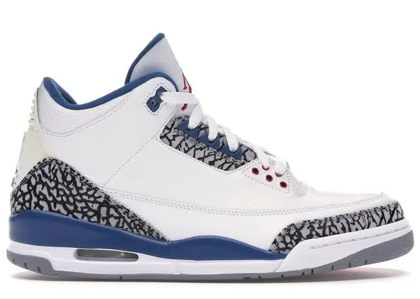 JORDAN 3 Retro - White/cement Grey/true Blue