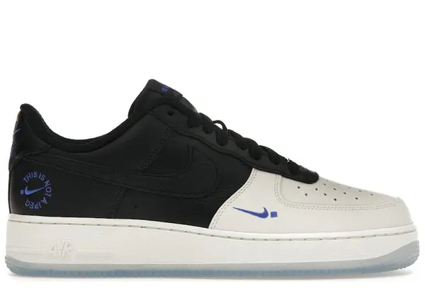 Nike Air Force 1 Low Tinaj Sneakers - Black/sail