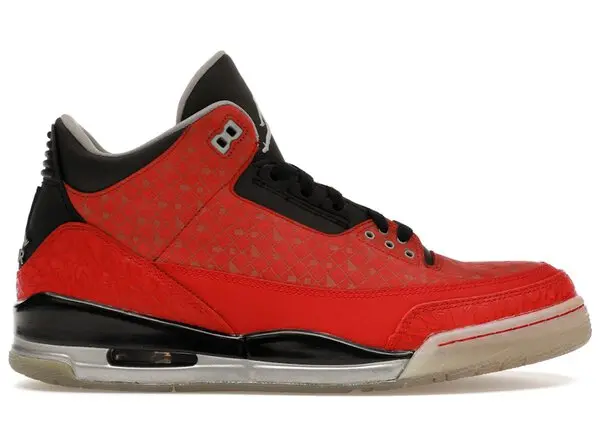 JORDAN 3 Retro Doernbecher - Varsity Red/metallic Silver/black