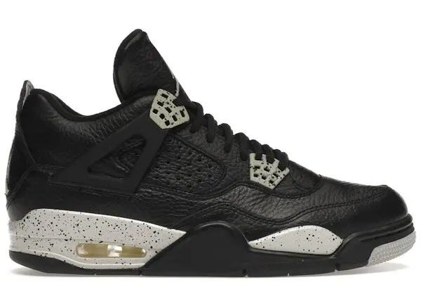 JORDAN 4 Retro Oreo Sneakers - Black/tech Grey