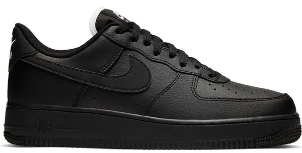 Nike Air Force 1 Low Triple Sneakers - Black