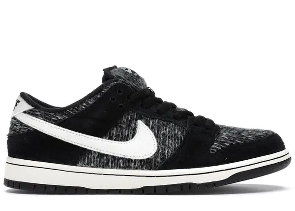 Nike Dunk Low Warmth Pack Sneakers - Black/ivory