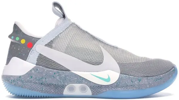 Nike Adapt Bb Mag Sneakers - Wolf Grey/reflect Silver