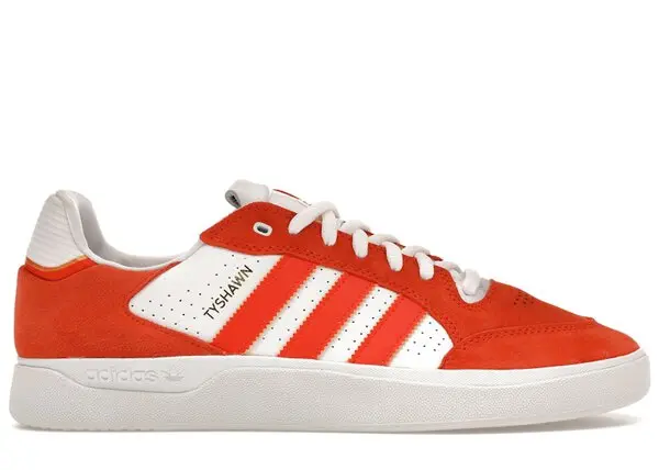 Adidas Tyshawn Low Sneakers - Collegiate Orange/cloud White