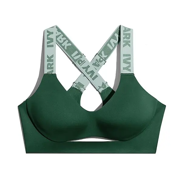 Adidas Ivy Park Cutout Medium Support Bra - Dark Green
