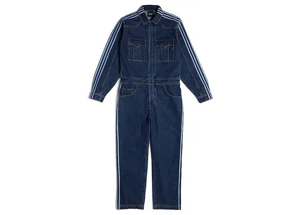 Adidas Ivy Park Denim Boiler Suit - Dark Denim