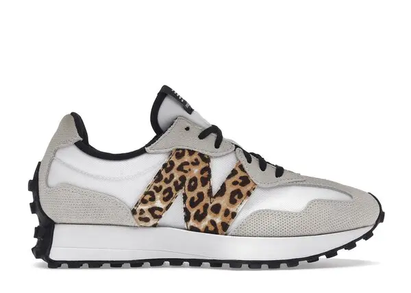 NEW BALANCE 327 Sneakers - White/leopard/taupe