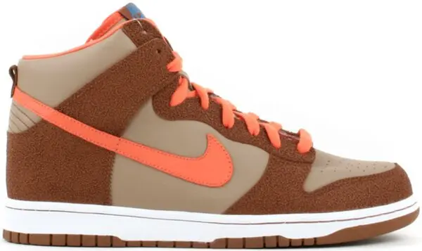 Nike Dunk High Sneakers - Beechtree/orange Blaze/hazel