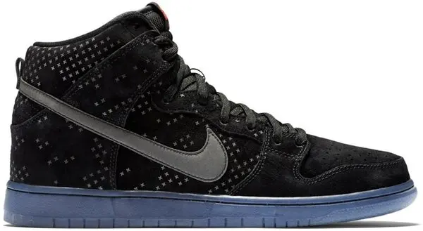 Nike Dunk High Flash Pack Ice Sneakers - Black/clear