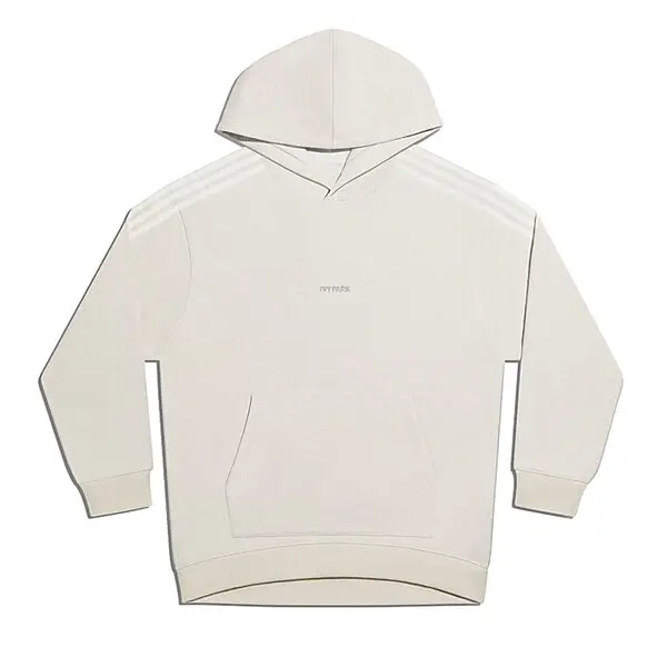 Adidas Ivy Park Cargo Hoodie - Cream Melange