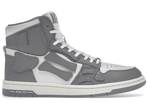 Amiri Skel Top Hi High-top Sneakers - Grey/white