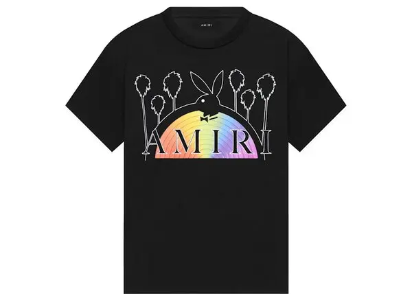 Amiri Playboy Rainbow Tee Shirt