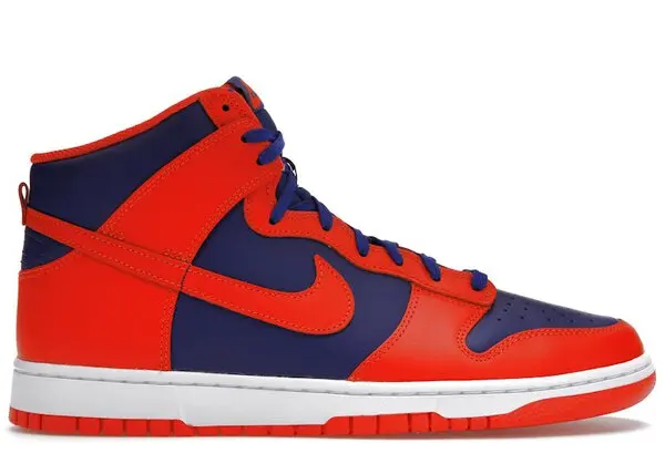 Nike Dunk High Knicks - Orange/deep Royal Blue/white