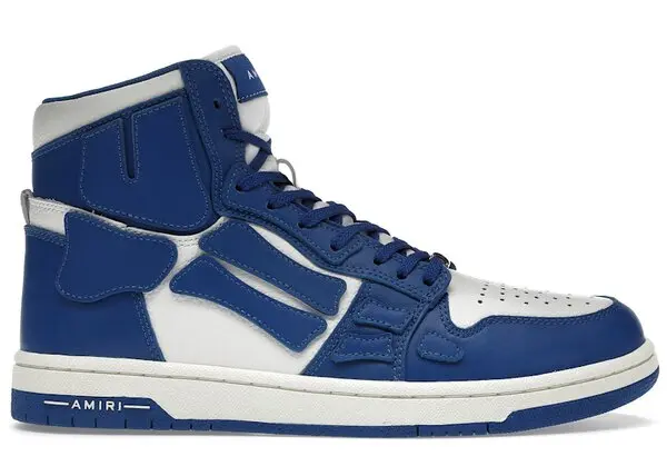 Amiri Skel Top Hi Sneakers - Blue/white