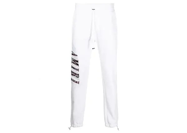 Amiri Paisley Logo Print Elasticated Sweatpants