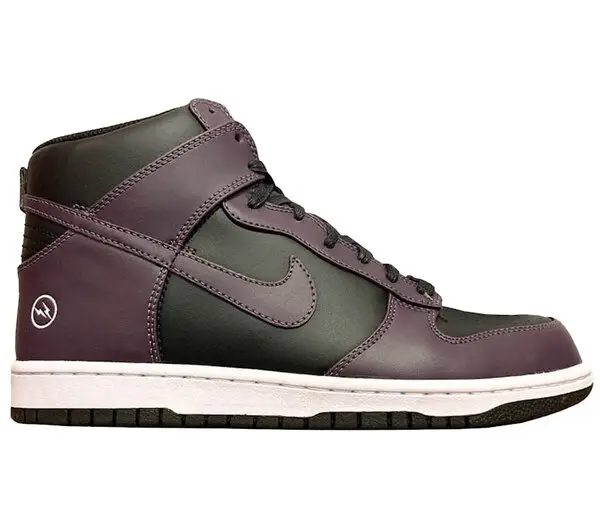 Nike Dunk High Fragment Beijing Sneakers - Black/metallic Purple/white