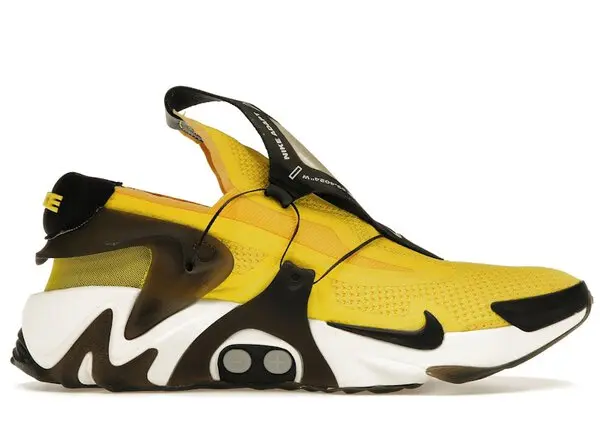 Nike Adapt Huarache Sneakers - Bicycle Yellow/black/opti Yellow