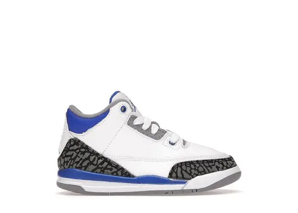 JORDAN Retro Racer Blue - White/black/cement Grey