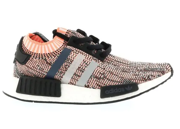 Adidas Nmd R1 Glitch Pink Camo Sneakers - Core Black/light Onix