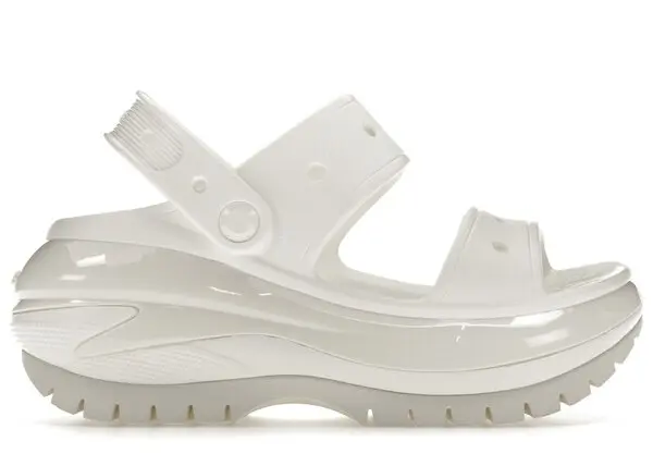 CROCS Mega Crush Sandal - White