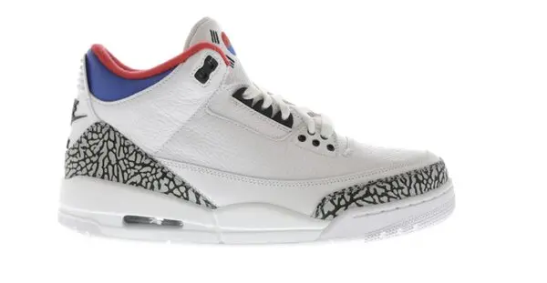 JORDAN 3 Retro Seoul - White/soar/atom Red
