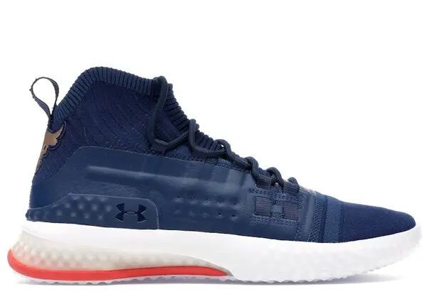 Under Armour Project Rock 1 Sneakers - Blue/white/red