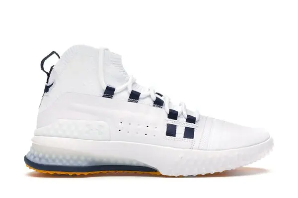 Under Armour Project Rock 1 Sneakers - White/navy Blue/taxi