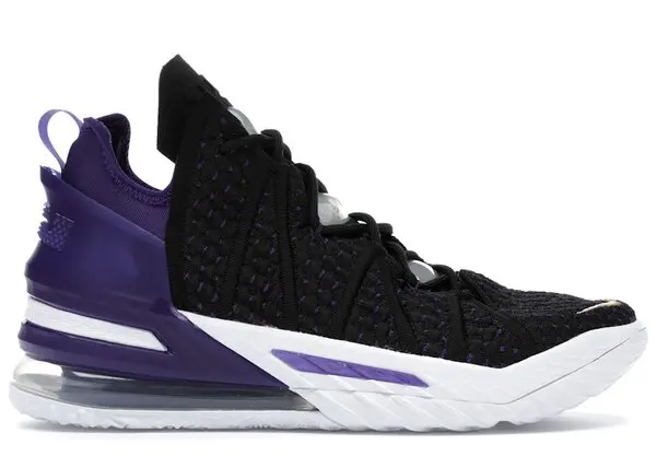 Nike Lebron Lakers Sneakers - Black/metallic Gold/court Purple