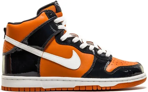 Nike Dunk High Sneakers - Mesa Orange/white/dark Obsidian