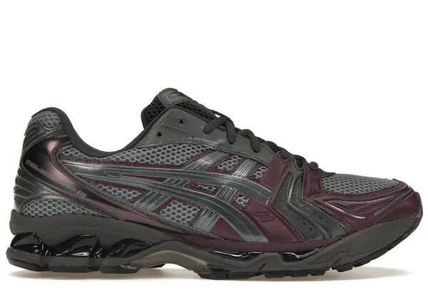 Asics Gel-Kayano 14 Atmosin Sneakers - Grey/Purple | Editorialist