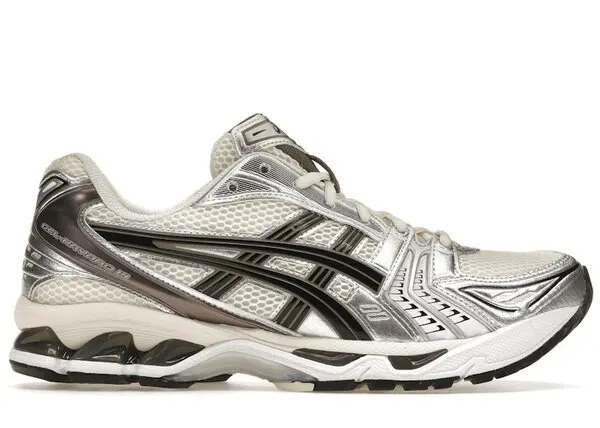 Asics Gel-kayano Metallic Sneakers - Cream/black