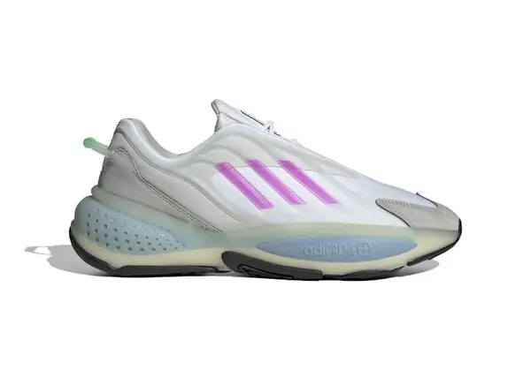 Adidas Ozrah Athletic Sneakers - Cloud White/sonic Fuchsia/ambient Sky Blue