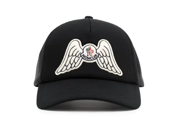Moncler X Palm Angels Baseball Cap - Black