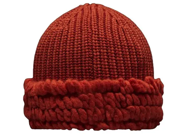 Moncler X Salehe Bembury Wool Beanie - Orange