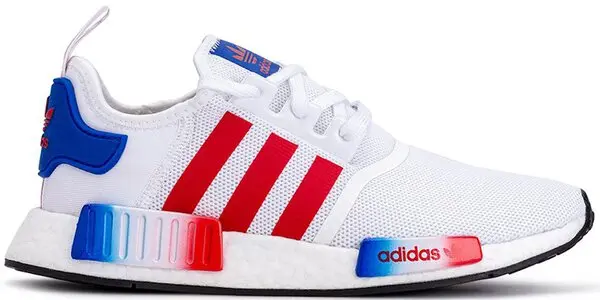 Adidas Nmd R1 Sneakers - Red/white/navy Blue