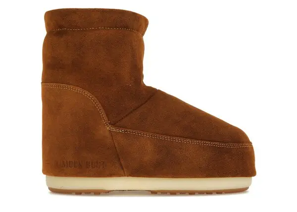 Moon Boot Suede Boots - Tan/brown