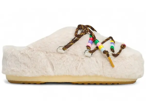 Gucci Suede Boots - White/beads