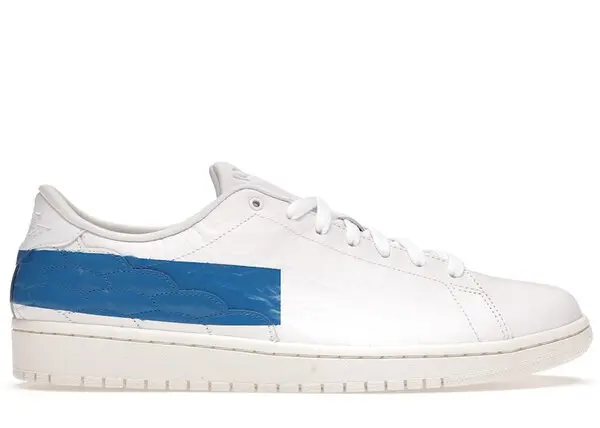 JORDAN 1 Centre Court Sneakers - White/blue
