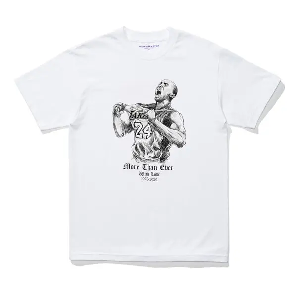 MORE THAN EVER Kobe Bryant Tribute T-shirt