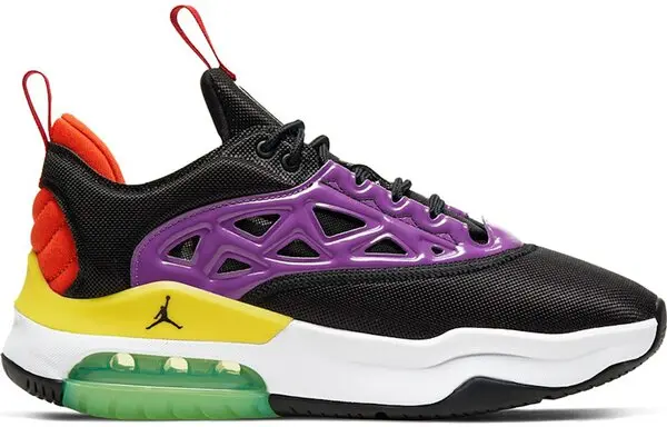 JORDAN Max 200 Xx Sneakers - Black/purple Nebula/team Orange